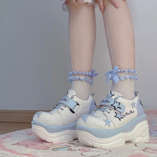 Rainbow Star ♡ - Y2K Chunky Sneakers – Heart of Doll